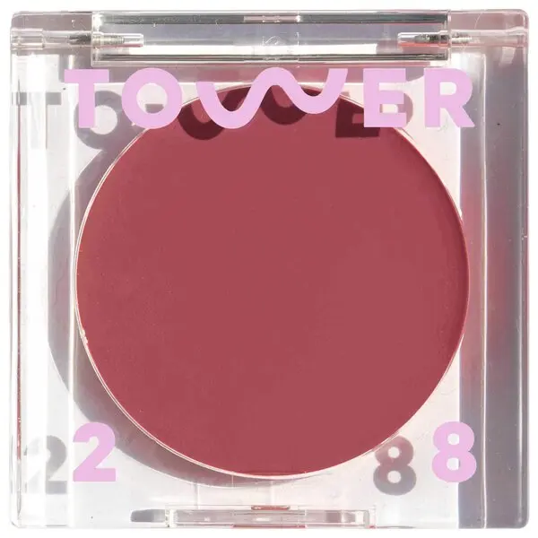 TOWER 28 Beachplease Lip + Cheek Dewy Cream Blush - Office Hours